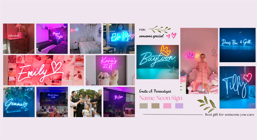Custom Neon Signs & Lights | LED Neon Sign Shop | Neon Wall Signs