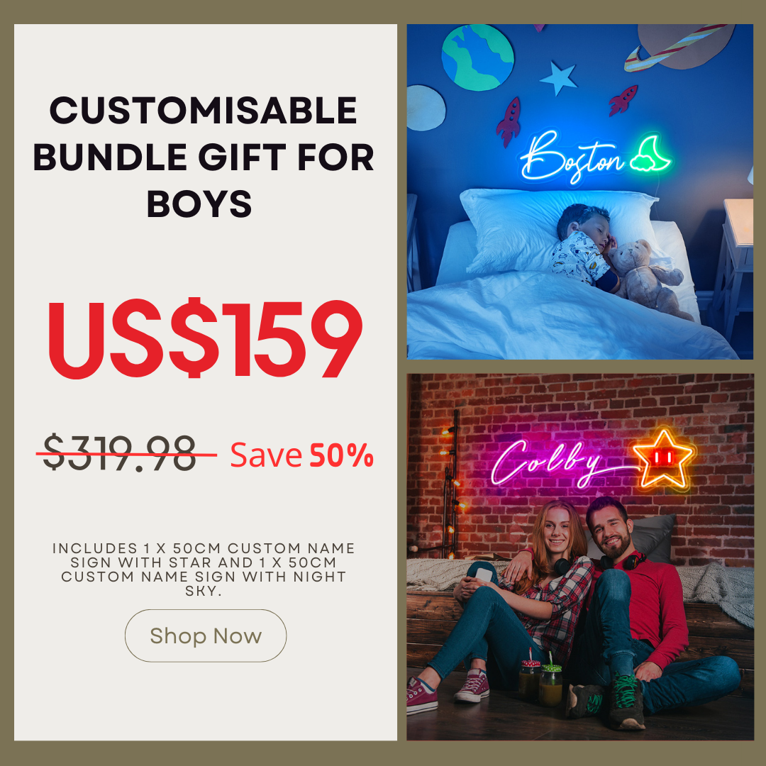 Custom LED Neon Signs & Lights | Buy Creative Design Neon Sign US