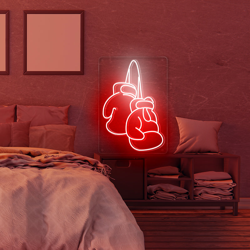Man Cave Neon Lights Boxing Neon Sign