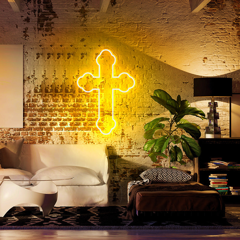Buy New Personalized Neon Christian Cross